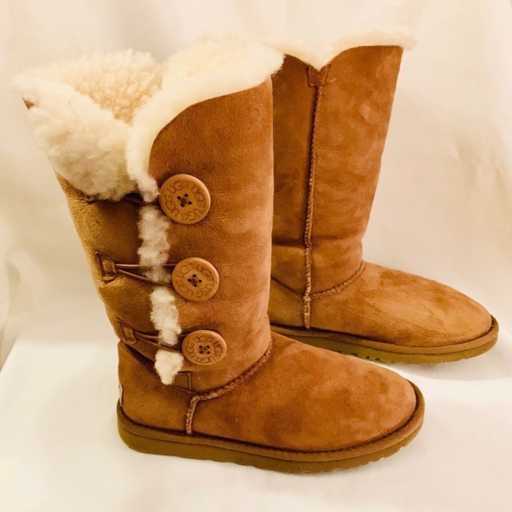 Ugg ‘Bailey Suede Button Triplet 2 Boots - Gem